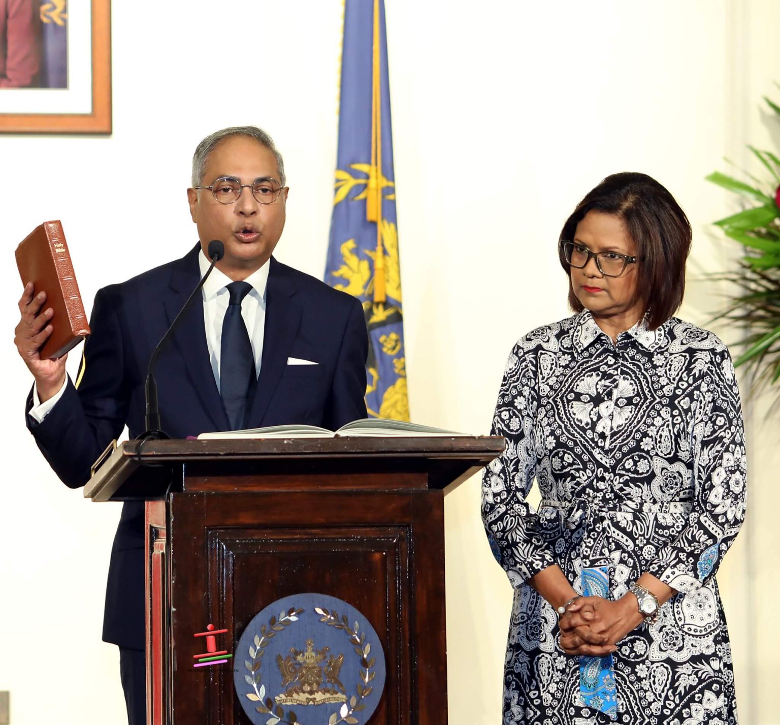 Senator Darrell Allahar and Senator David Nakhid sworn-in as Government ...