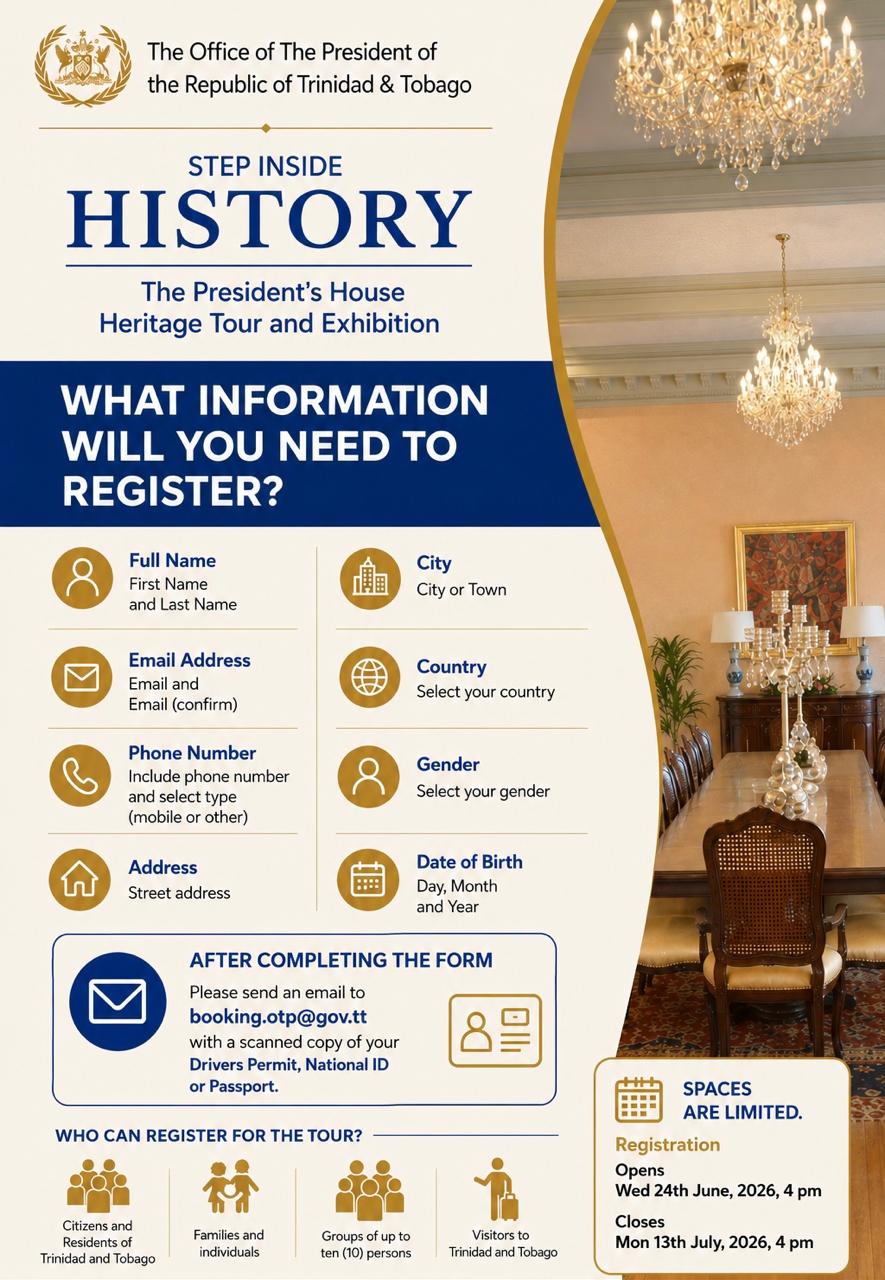 The President’s House Heritage Tour and Exhibition | The Office of the ...